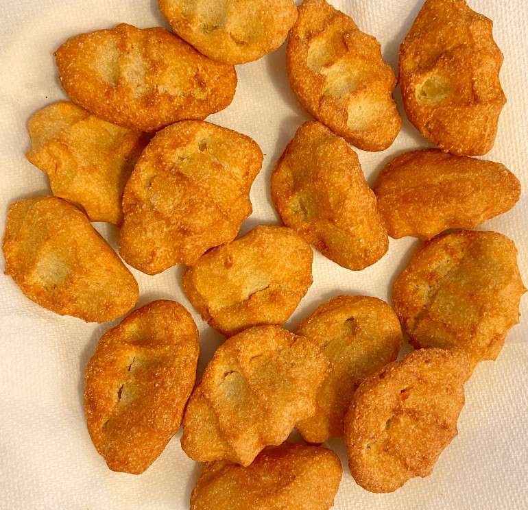 Sweet Gur Malido, A Wheat Flour Dessert Using Jaggery